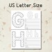 Printable Find and Trace and Write Alphabet Worksheets, Handwriting ...