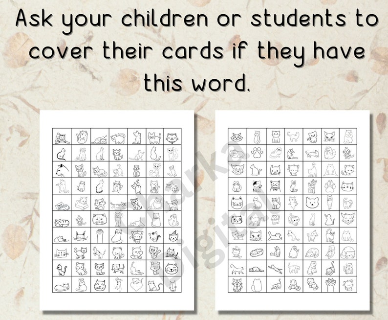 Printable 3st Grade Dolch Sight Words Bingo, Learning Activity for Kids ...