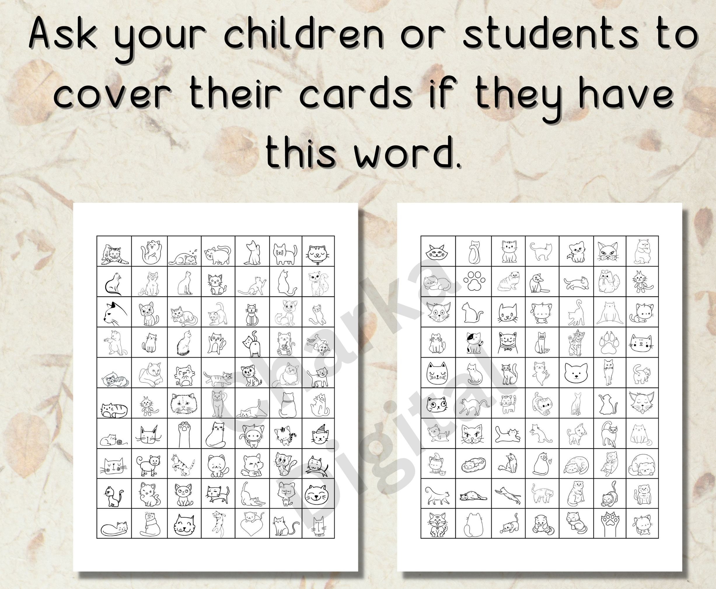 Printable 3st Grade Dolch Sight Words Bingo, Learning Activity for Kids ...