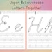 Cursive Handwritting Practice, Cursive Alphabet Letters Tracing ...