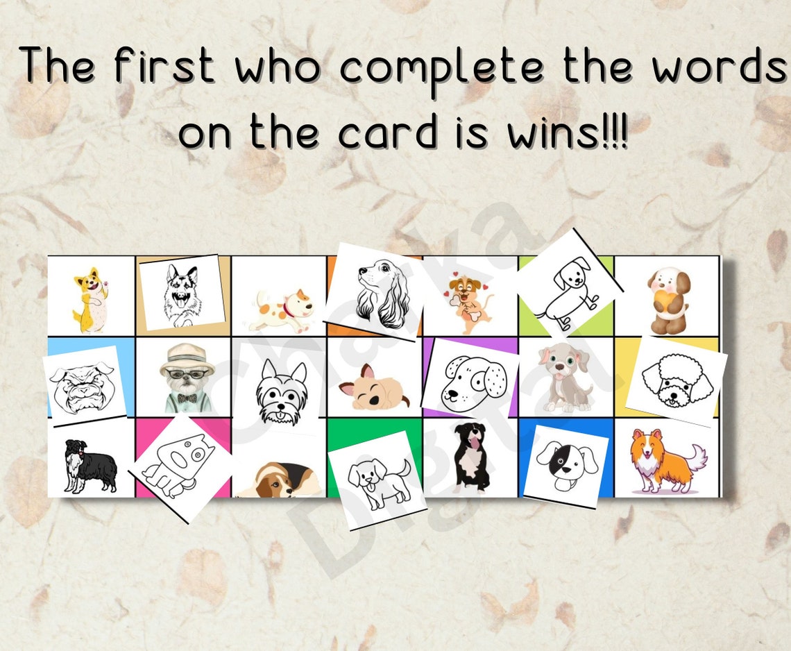 Printable Primer Dolch Sight Words Bingo, Kindergarten Sight Words ...