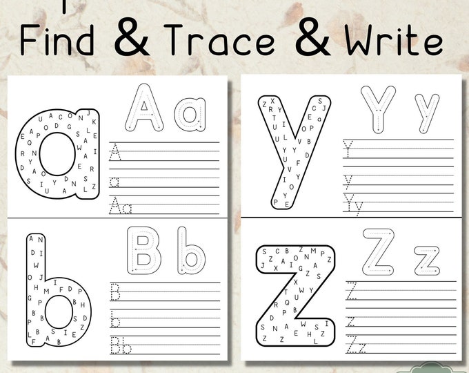 Cursive Alphabet Tracing Page, Handwriting Practice, Learn Cursive ...