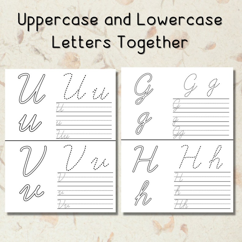 Printable Color and Trace and Write Cursive Alphabet Worksheets ...