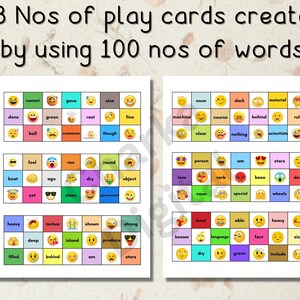 Printable Fry 5th 100 Sight Words Bingo Game, 4th-5th Grade Sight Words ...