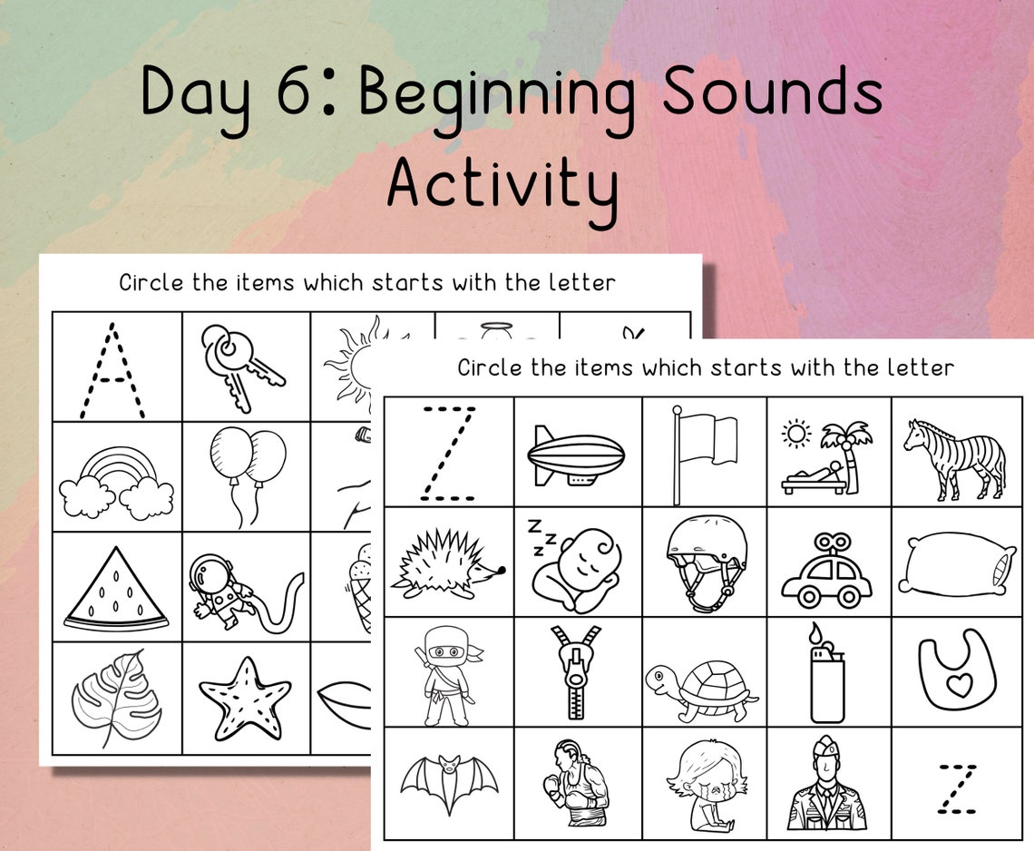 Letter of the Week Bundle Preschool Curriculum Alphabet - Etsy