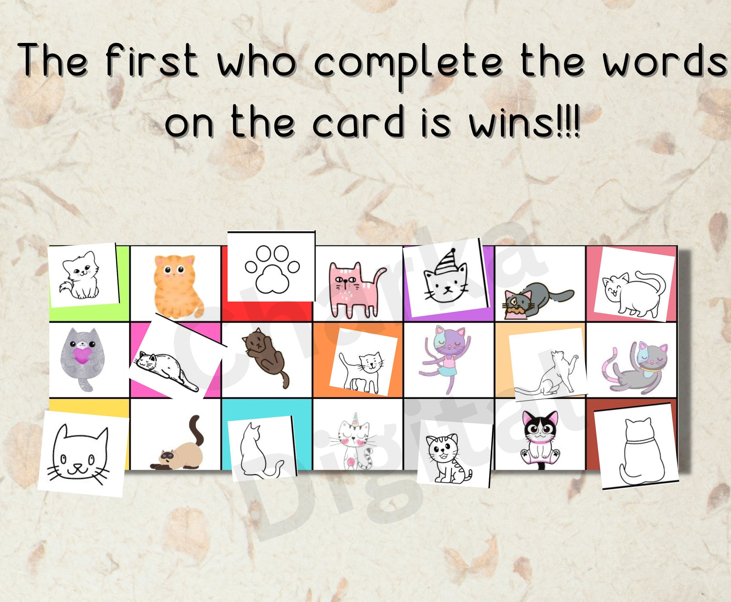 Printable 1st Grade Dolch Sight Words Bingo, Learning Activity for Kids ...