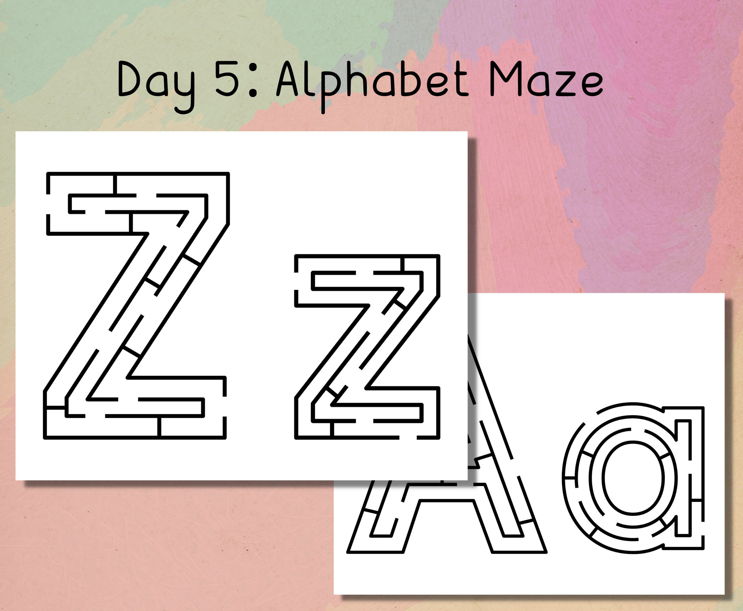 Letter of the Week Bundle, Preschool Curriculum, Alphabet Workbook ...