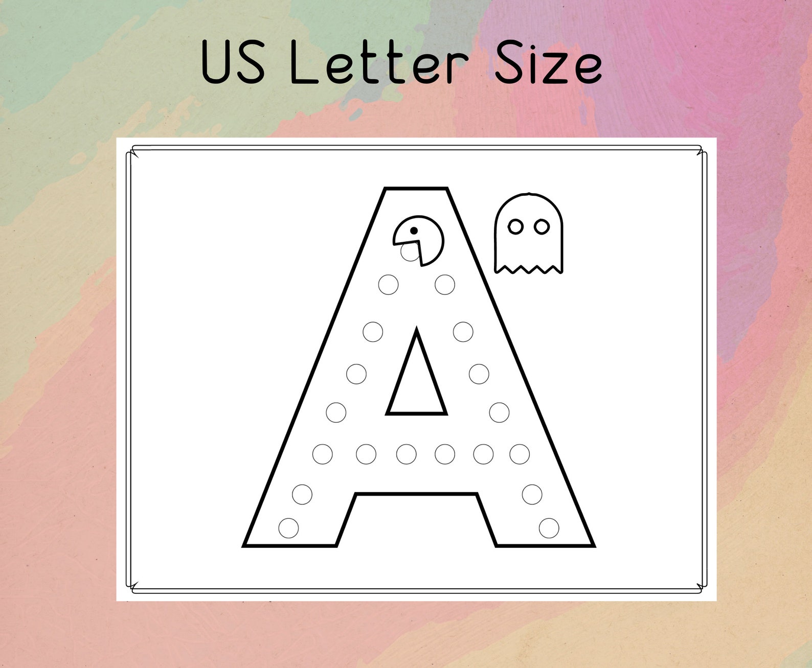 Printable Alphabet & Numbers Tracing Worksheets, Alphabet Writing for ...