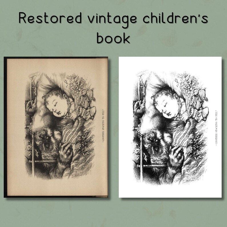 Thomas Nast's Christmas Drawings for the Human Race Vintage Book ...