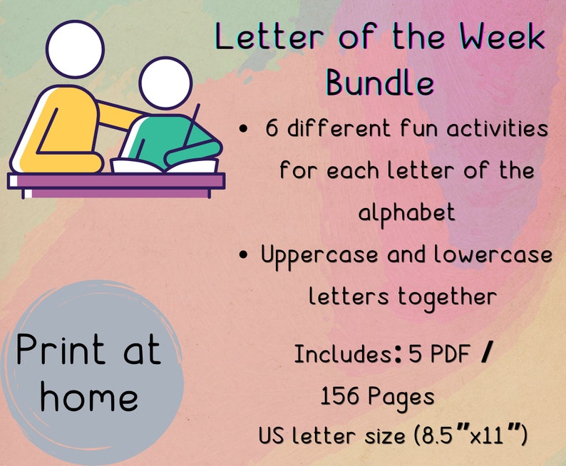 Letter of the Week Bundle Preschool Curriculum Alphabet - Etsy