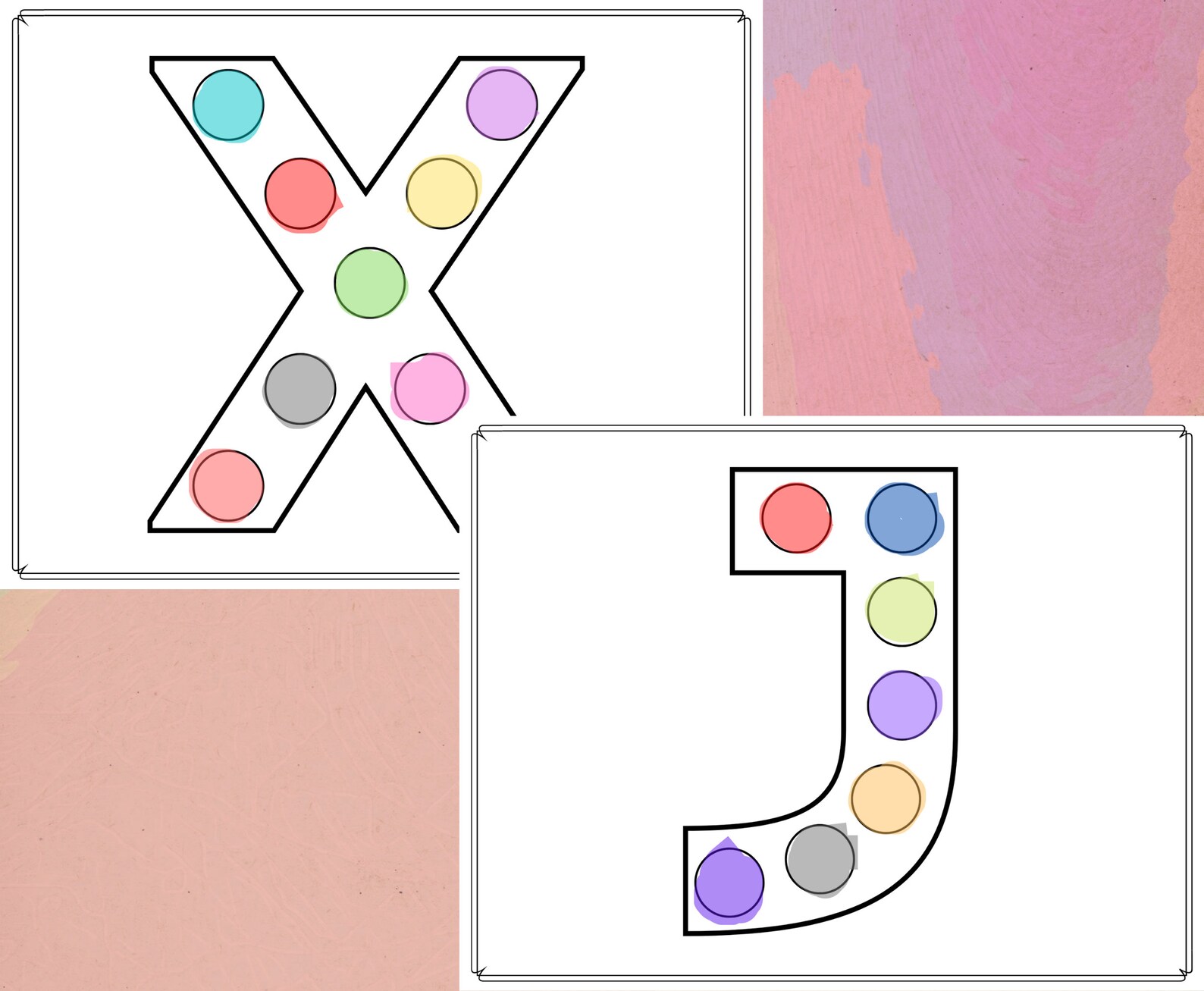 Printable Do-a-dot Letters and Numbers Worksheets, Dot Marker ...