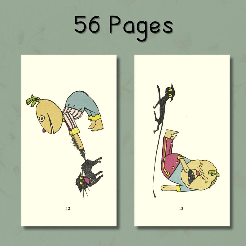 The Oogley Oo, A Story in Pictures Vintage Children's Book, Printable ...