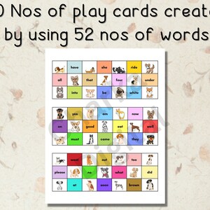 Printable Primer Dolch Sight Words Bingo, Kindergarten Sight Words ...