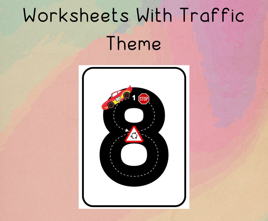 Printable Alphabet and Numbers Tracing Worksheets, Handwritting ...