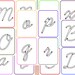 Printable Cursive Alphabet Flashcards, Handwritting Practice Cards ...