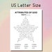 Printable Attributes of God Word Search Puzzle, Names of God for Kids ...