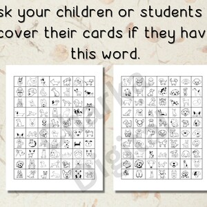 Printable Primer Dolch Sight Words Bingo, Kindergarten Sight Words ...