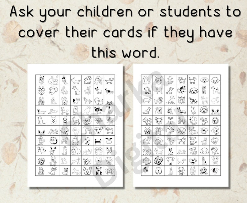 Printable Primer Dolch Sight Words Bingo, Kindergarten Sight Words ...