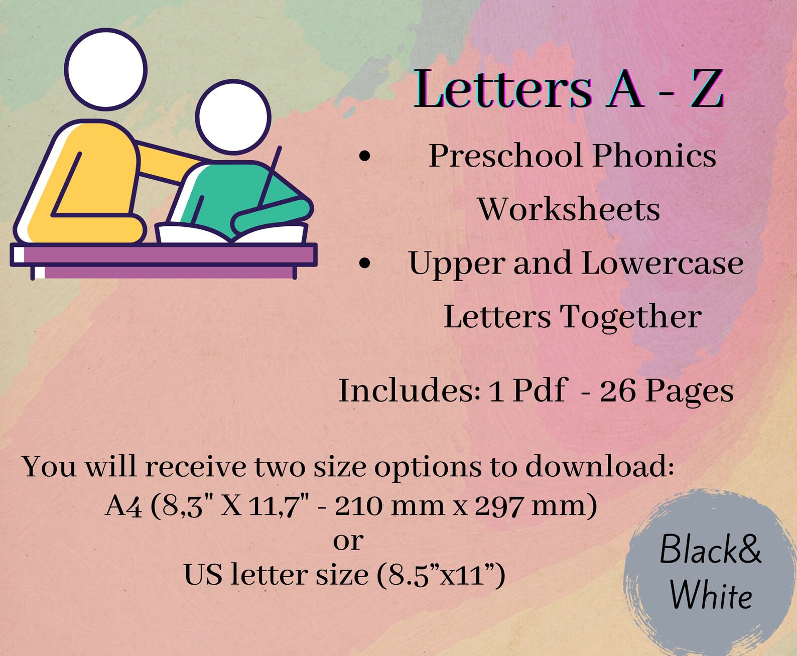 Printable Alphabet Worksheets, Find the Letter ABC Activities, Phonics ...