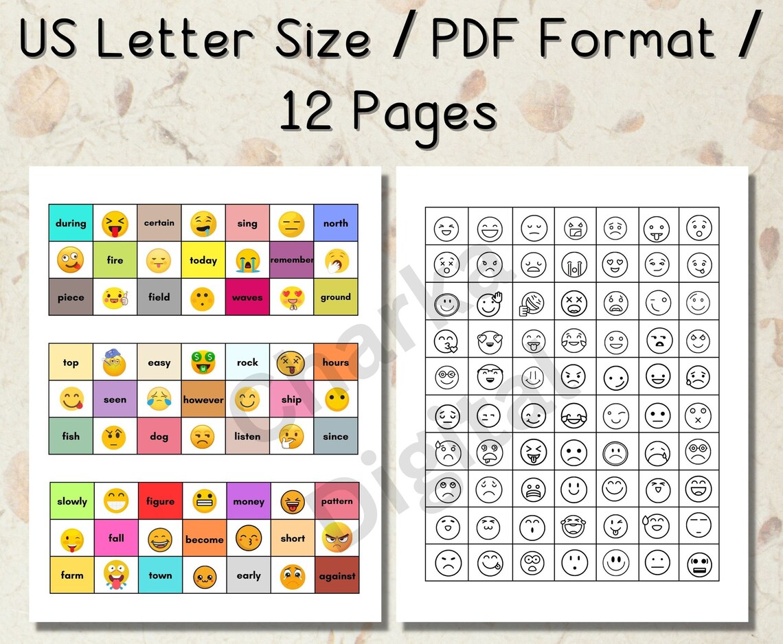Printable Fry 4th 100 Sight Words Bingo Cards, 4th-5th Grade ...
