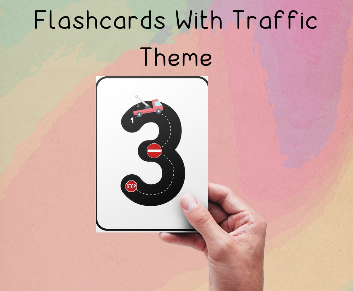 Printable Number Flashcards, Number Tracing Cards, Learn to Write ...