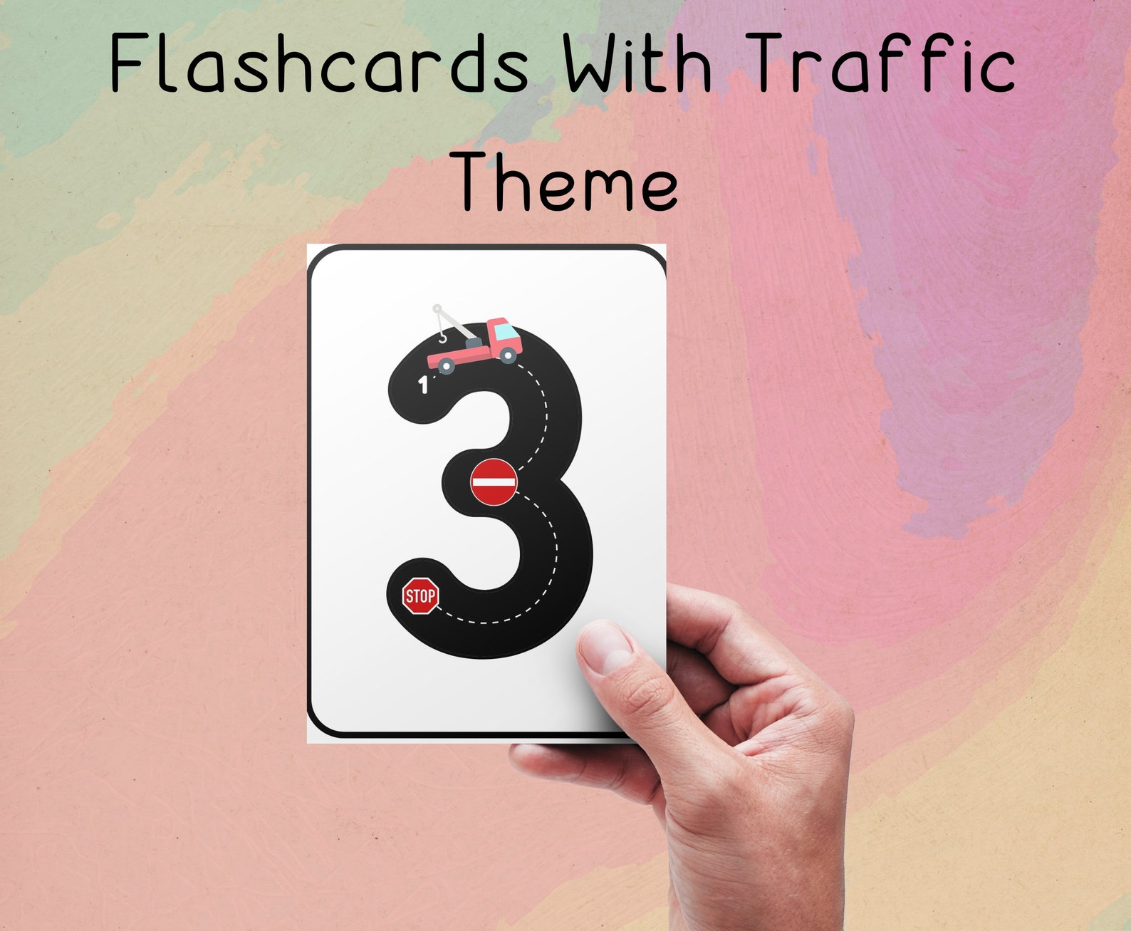Printable Number Flashcards, Number Tracing Cards, Learn to Write ...
