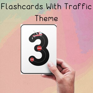 Printable Number Flashcards, Number Tracing Cards, Learn to Write ...