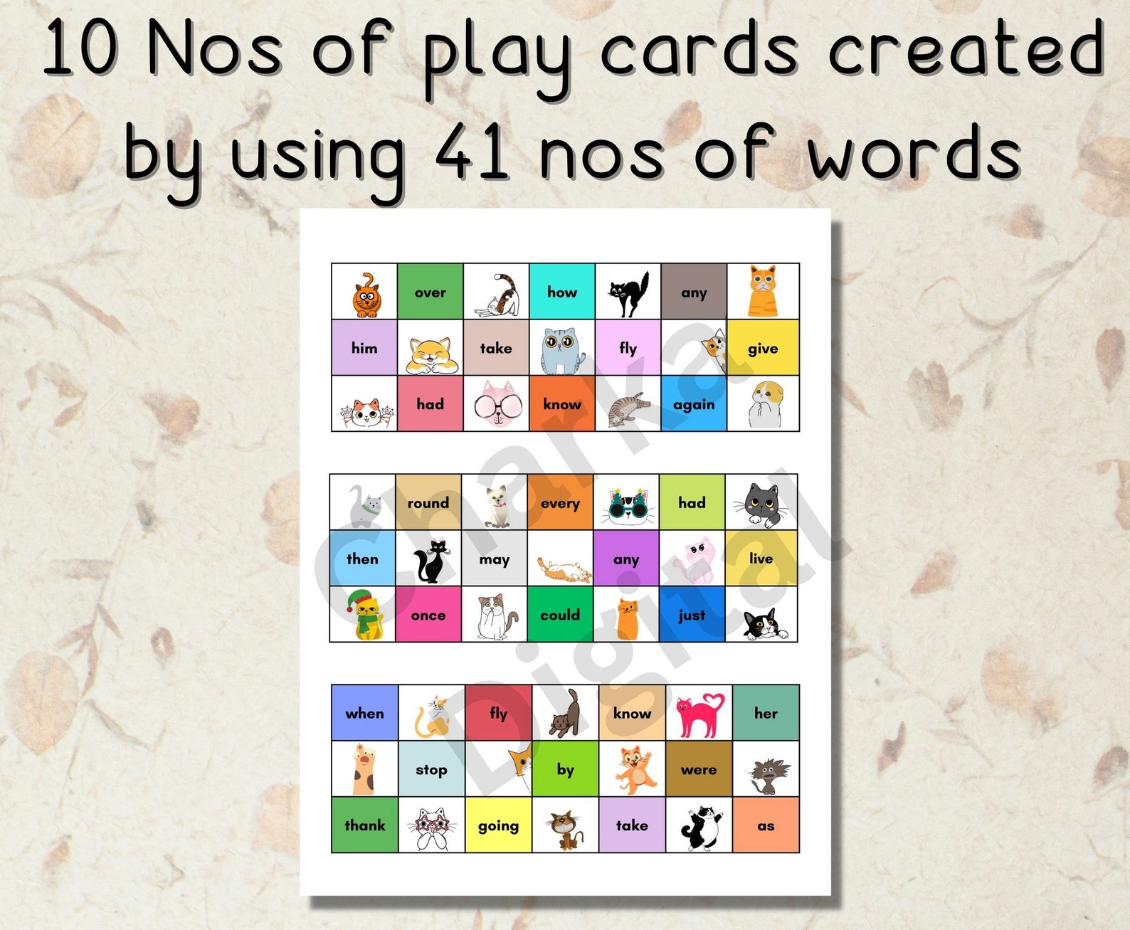 Printable 1st Grade Dolch Sight Words Bingo, Learning Activity for Kids ...