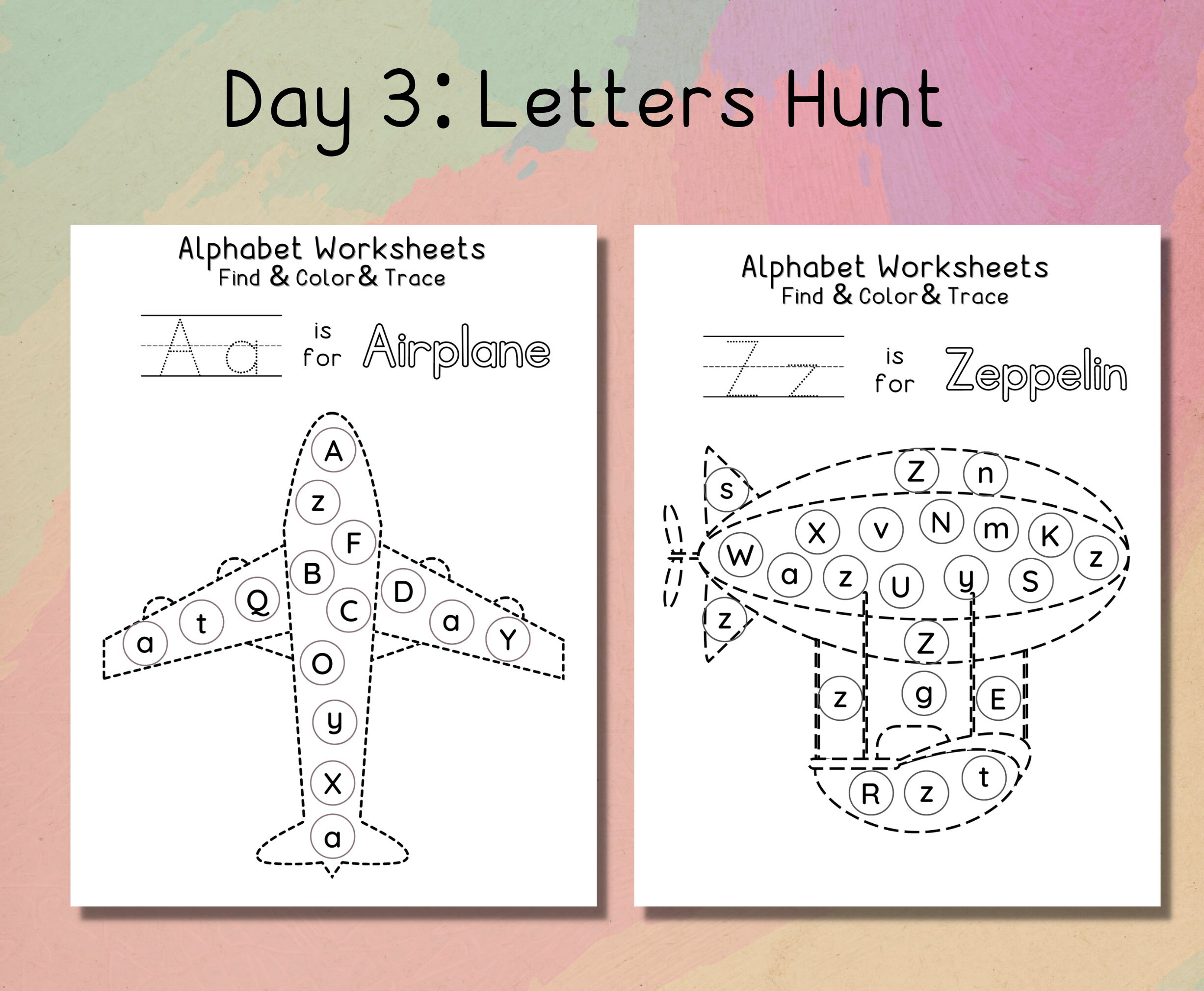 Letter of the Week Bundle, Preschool Curriculum, Alphabet Workbook ...
