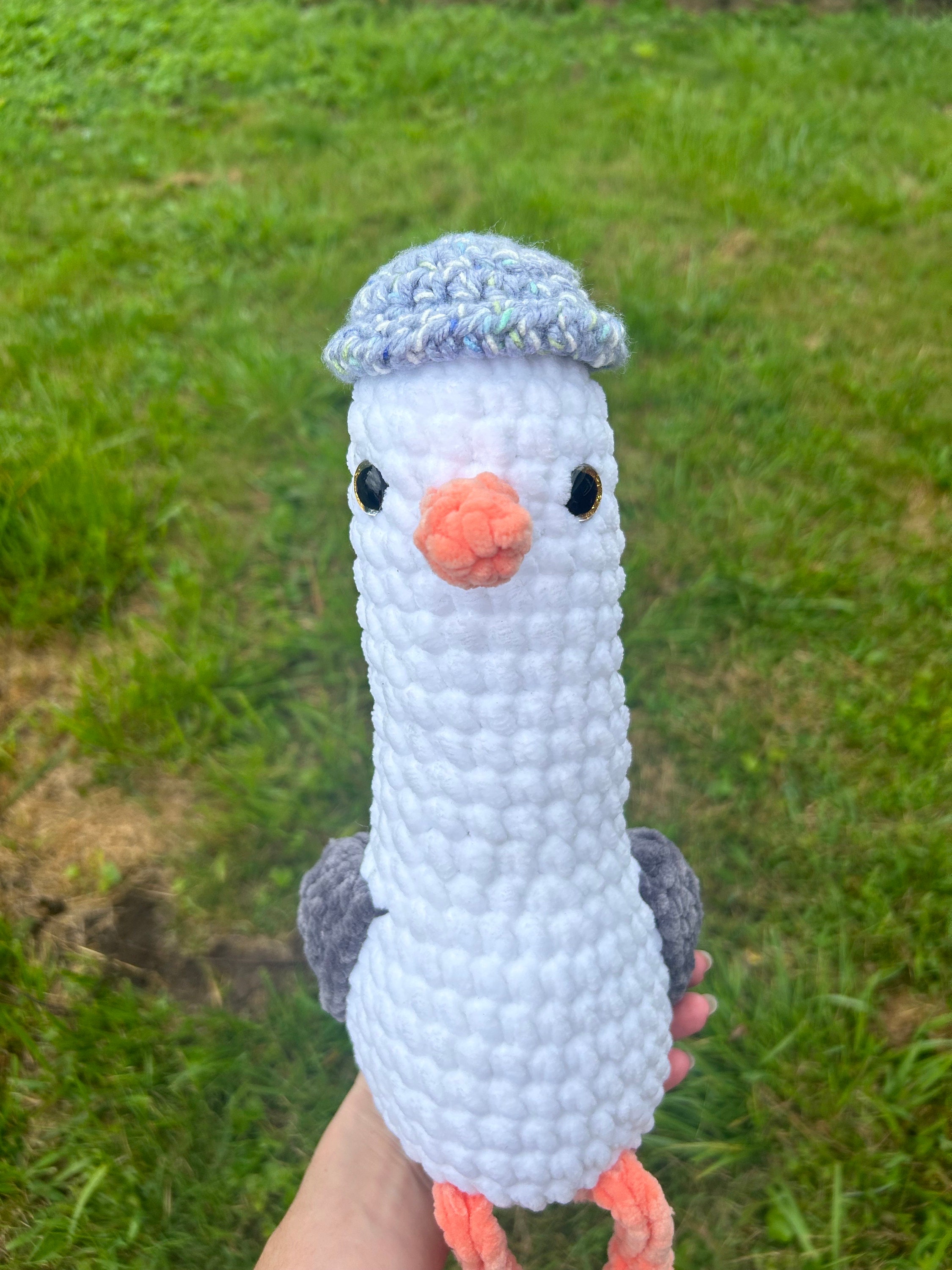 Seagull Plushie - Etsy