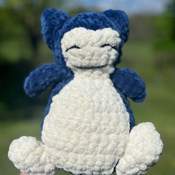 Snorlax Plushie Pattern - Etsy