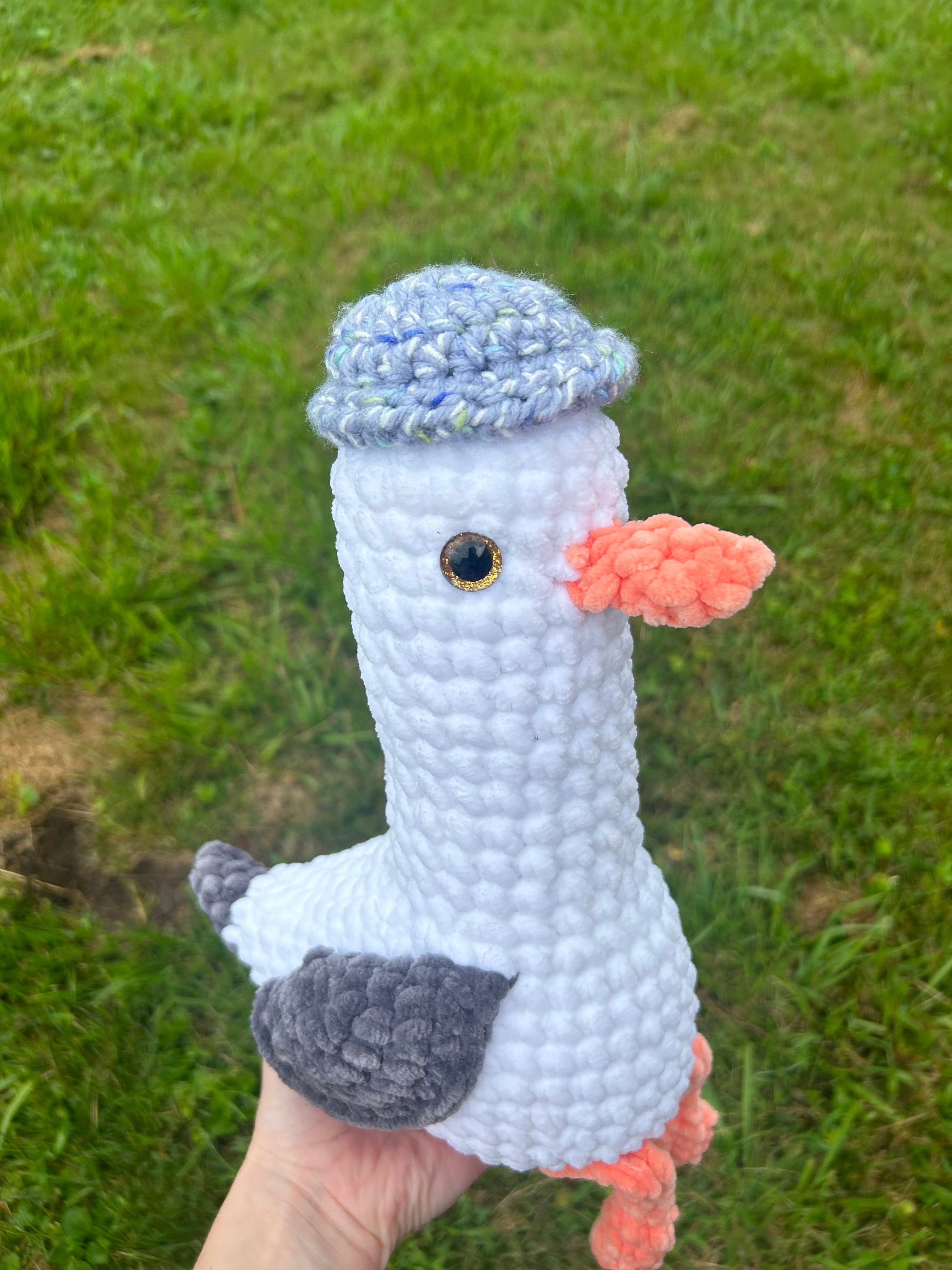 Seagull Plushie - Etsy