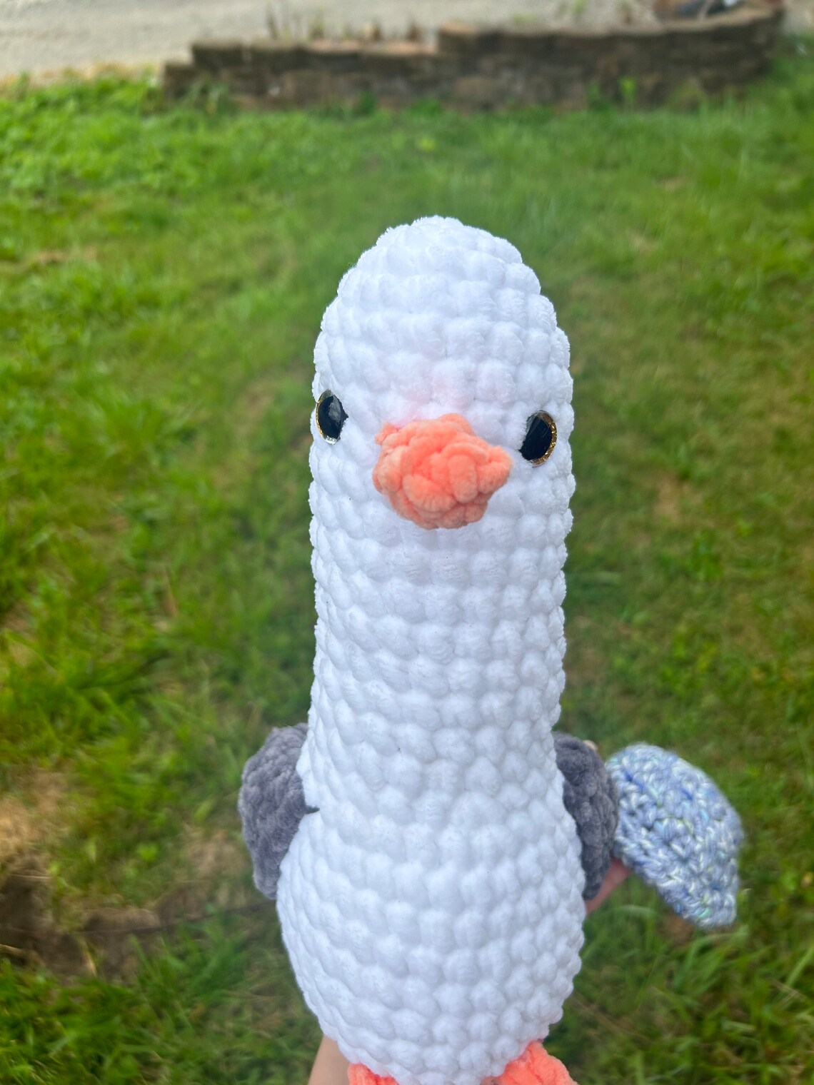 Seagull Plushie - Etsy