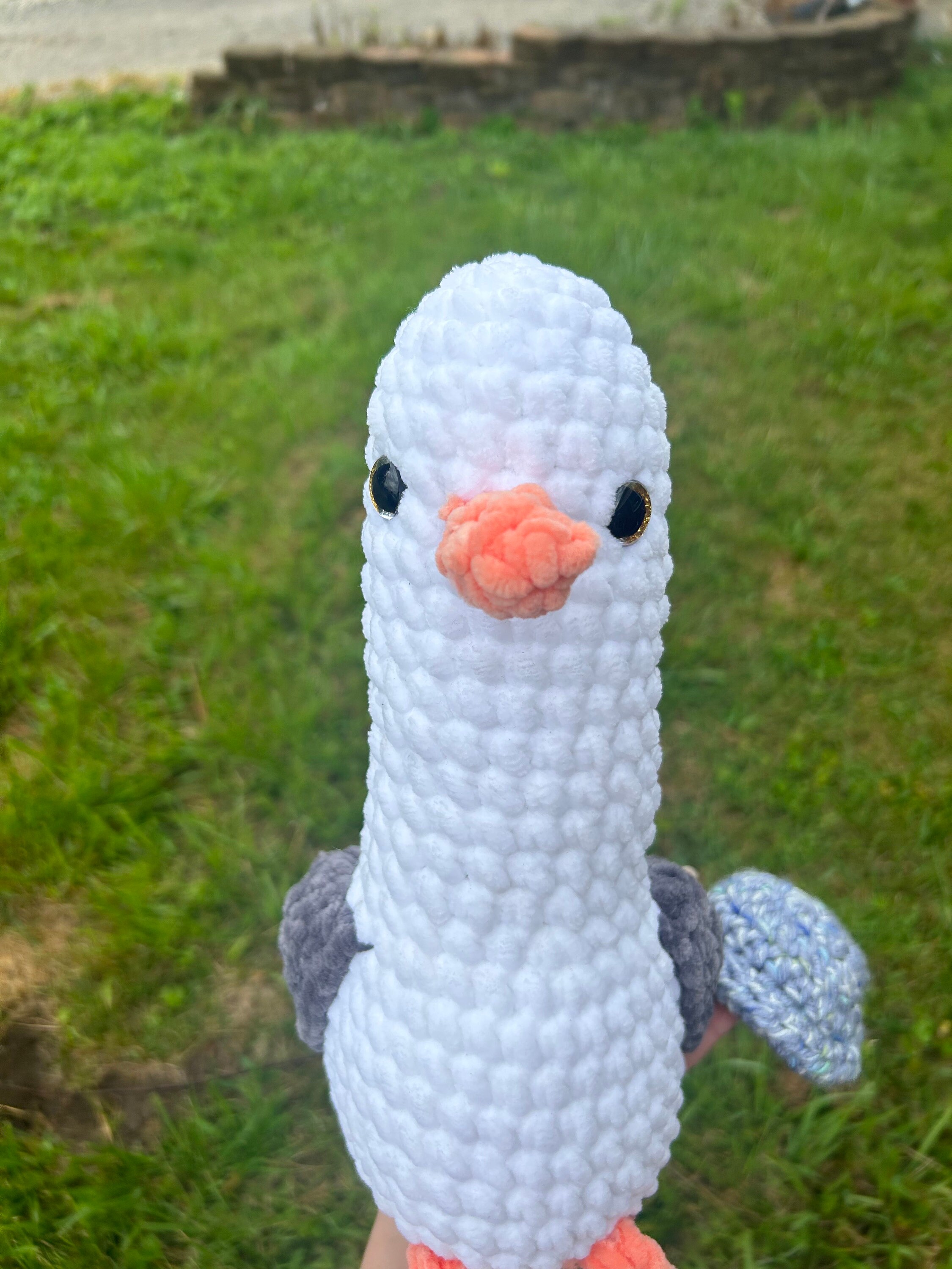 Seagull Plushie - Etsy