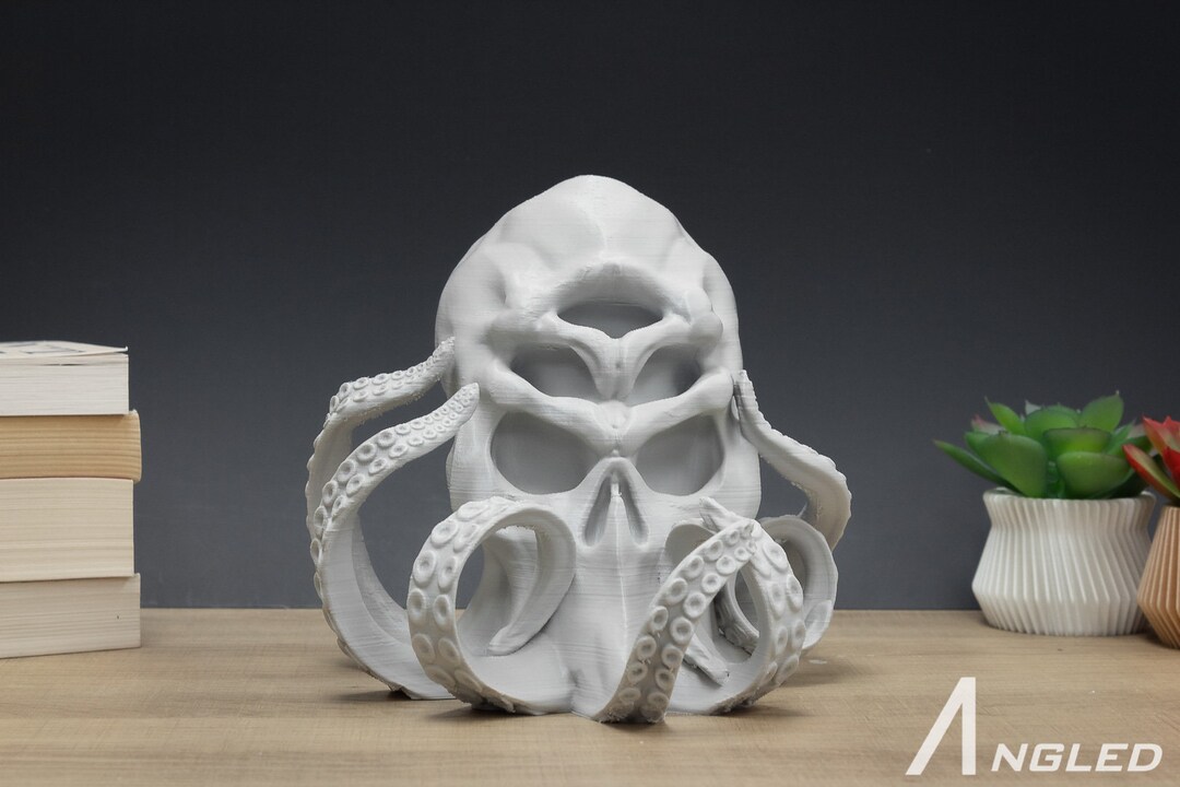 Cthulhu Skull Figurine - Etsy