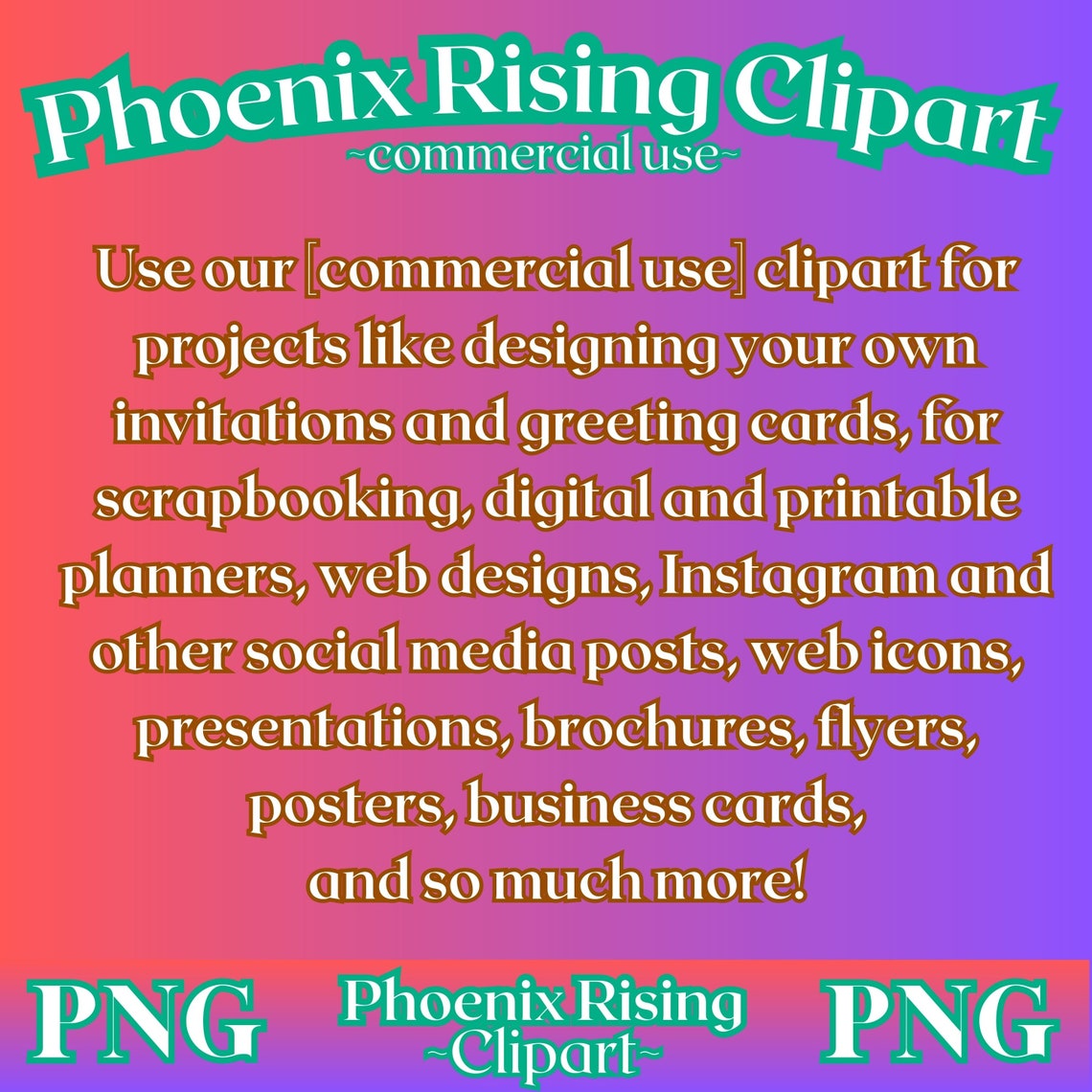 Phoenix Rising Clipart, Watercolor Phoenix Png, Rainbow Phoenix Clipart ...