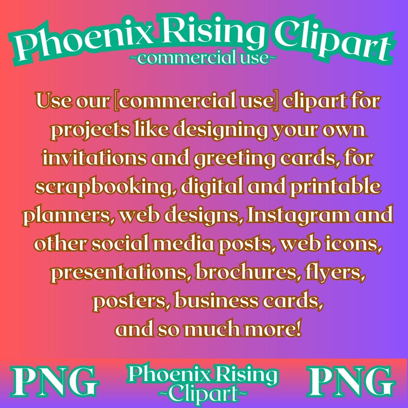 Phoenix Rising Clipart, Watercolor Phoenix Png, Rainbow Phoenix Clipart ...