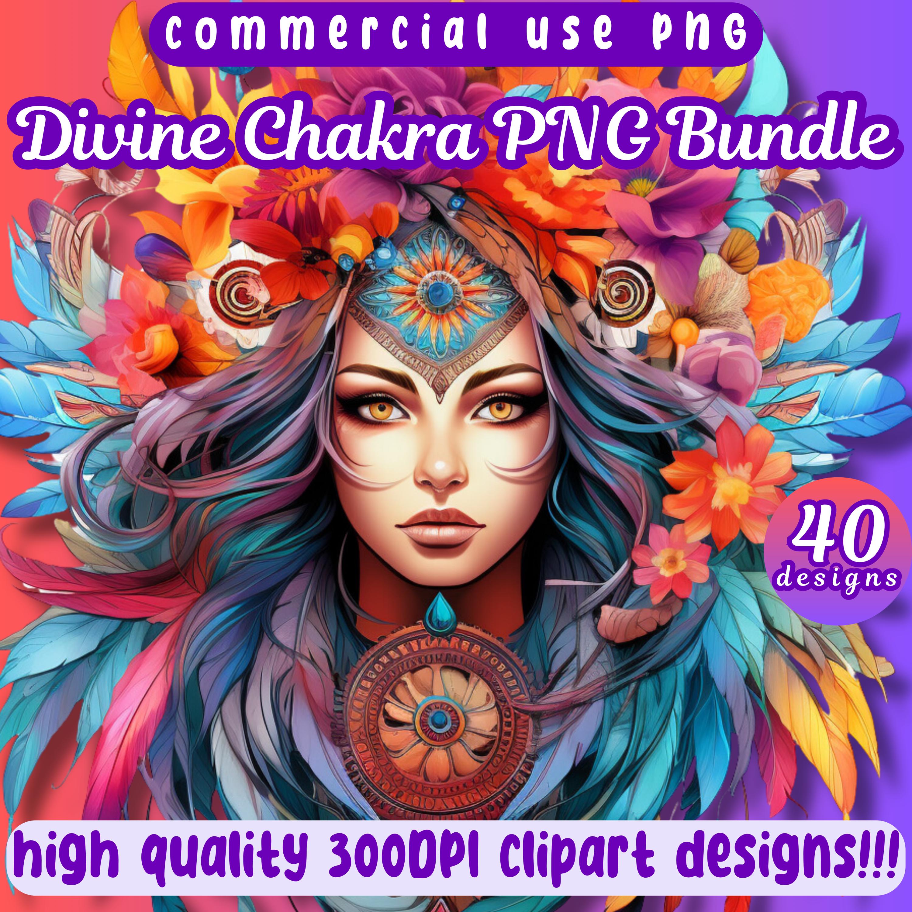 Spiritual PNG Bundle, Chakra Colors Clipart, Divine Sublimation Png ...