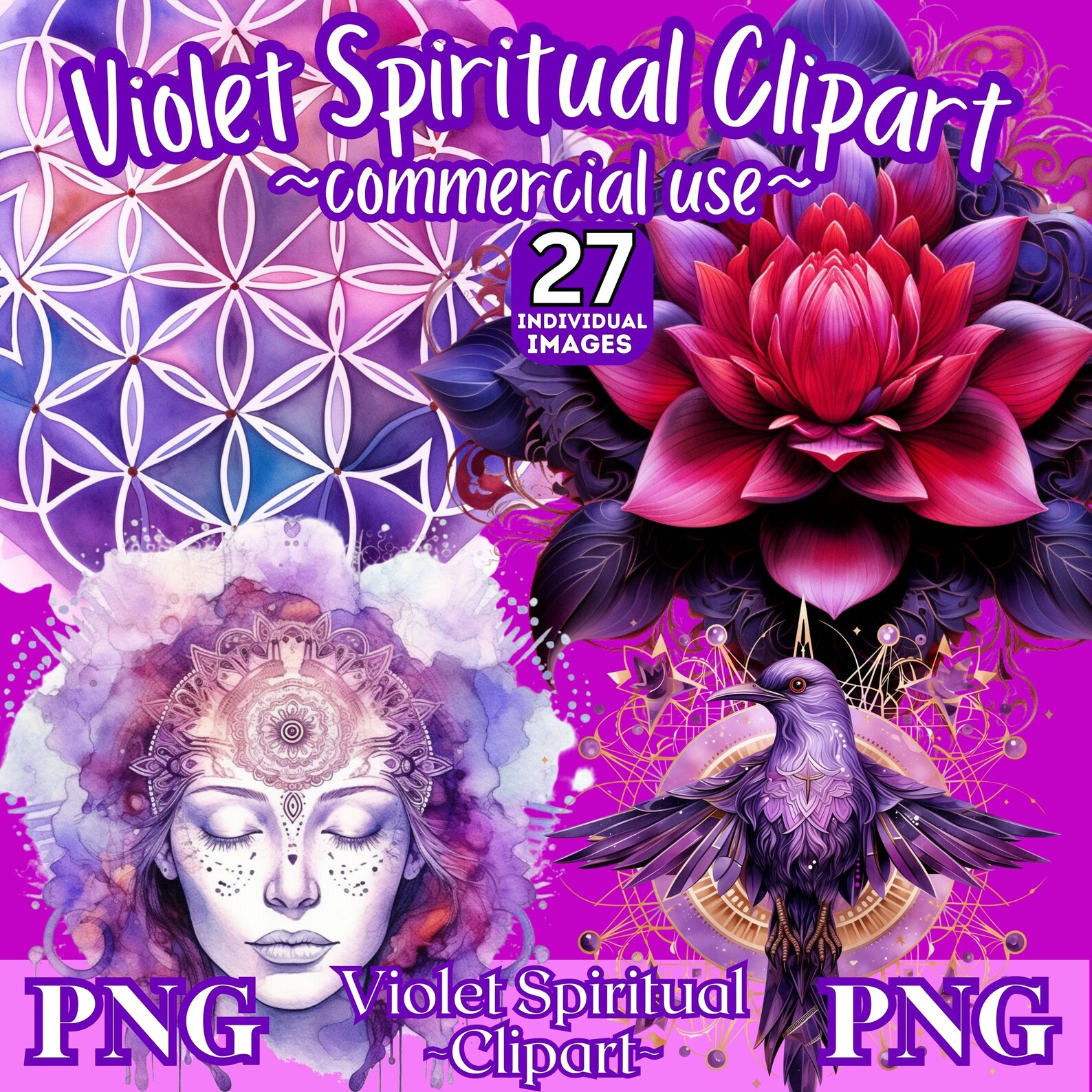 Violet Spiritual Clipart, Spiritual Png, Spiritual Clipart, Yoga Png ...