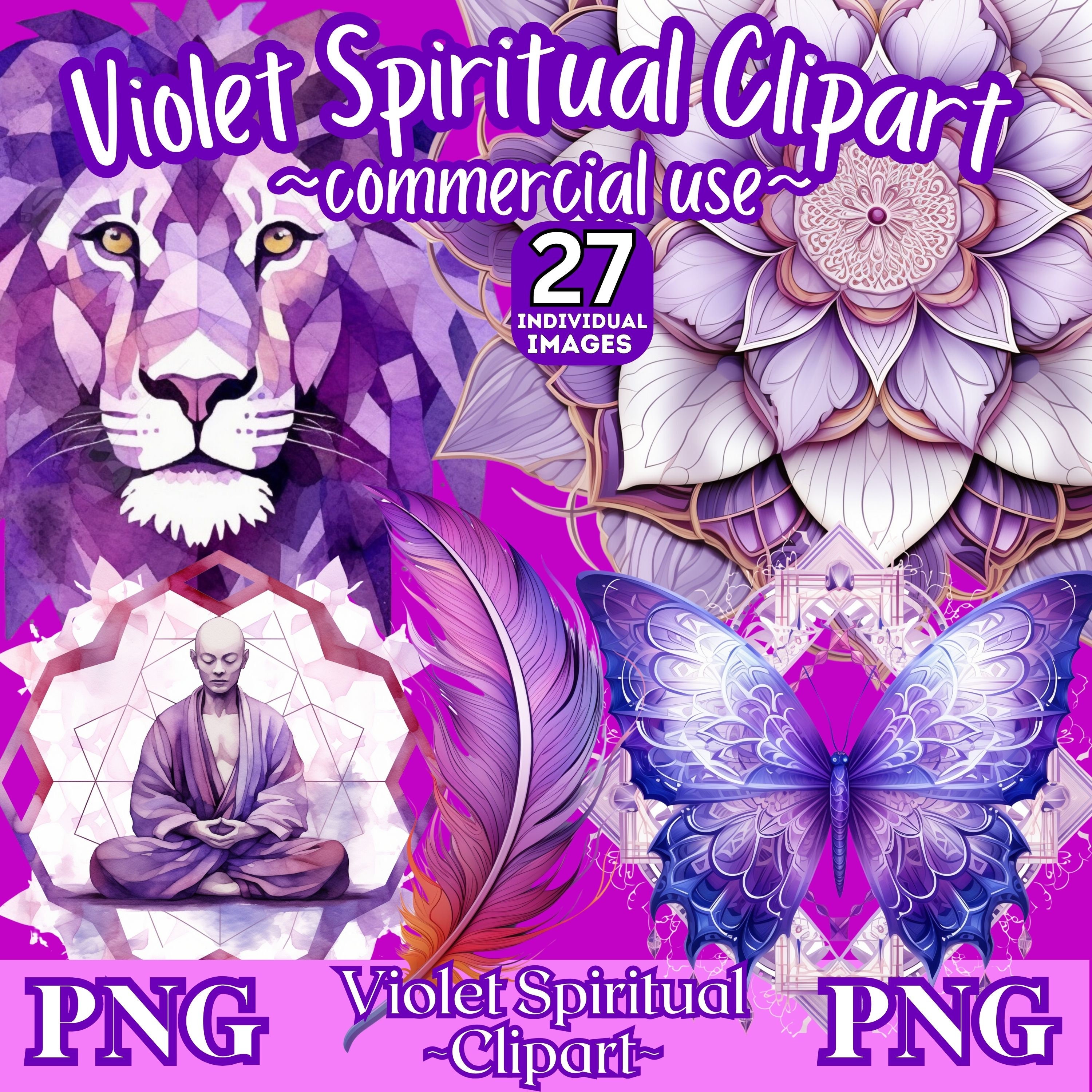 Violet Spiritual Clipart, Spiritual Png, Spiritual Clipart, Yoga Png ...