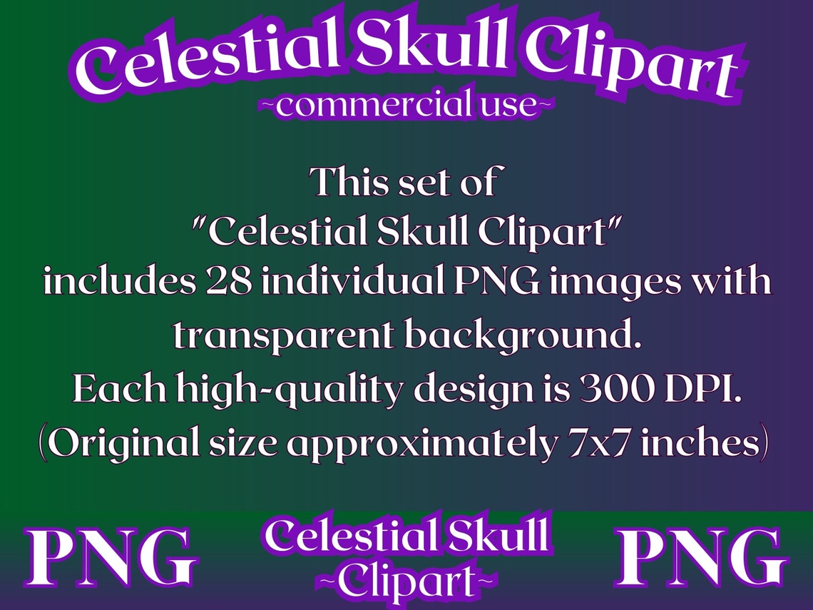 Celestial Skull Clipart, Cosmic Skull Png, Third Eye Skull Clipart ...