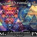 Celestial Pyramid Clipart, Pyramid Png Graphics, Mystic Pyramid Clipart ...