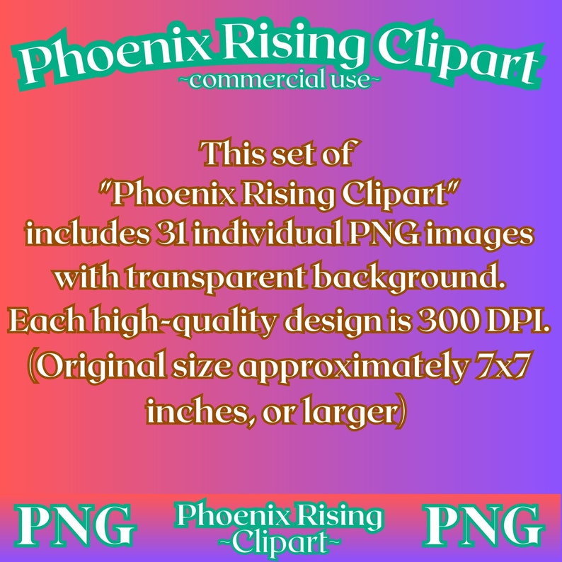 Phoenix Rising Clipart, Watercolor Phoenix Png, Rainbow Phoenix Clipart ...