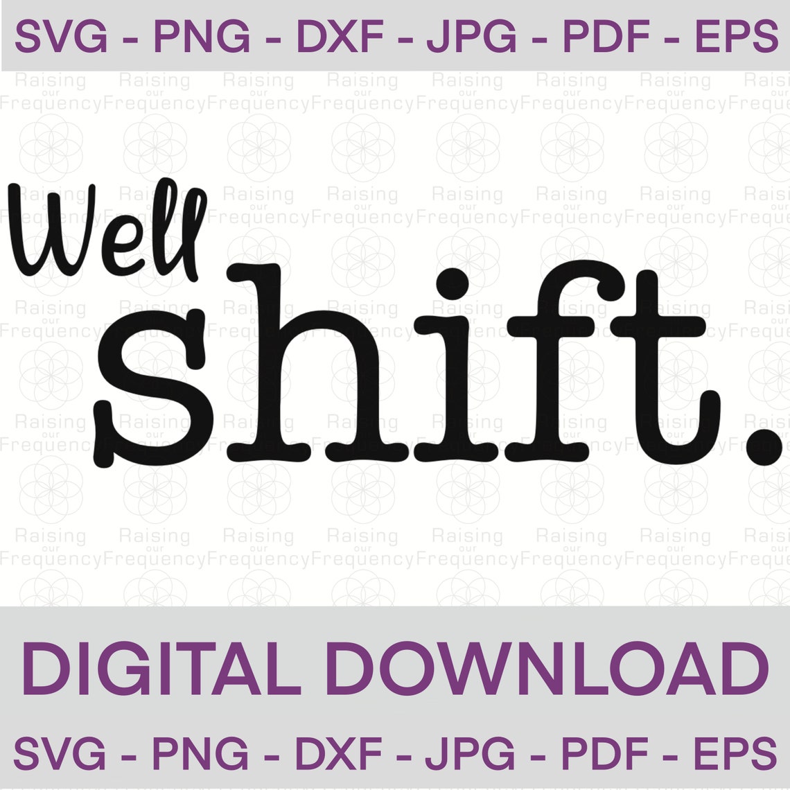 Well Shift SVG Digital Instant Download Spiritual Svg | Etsy