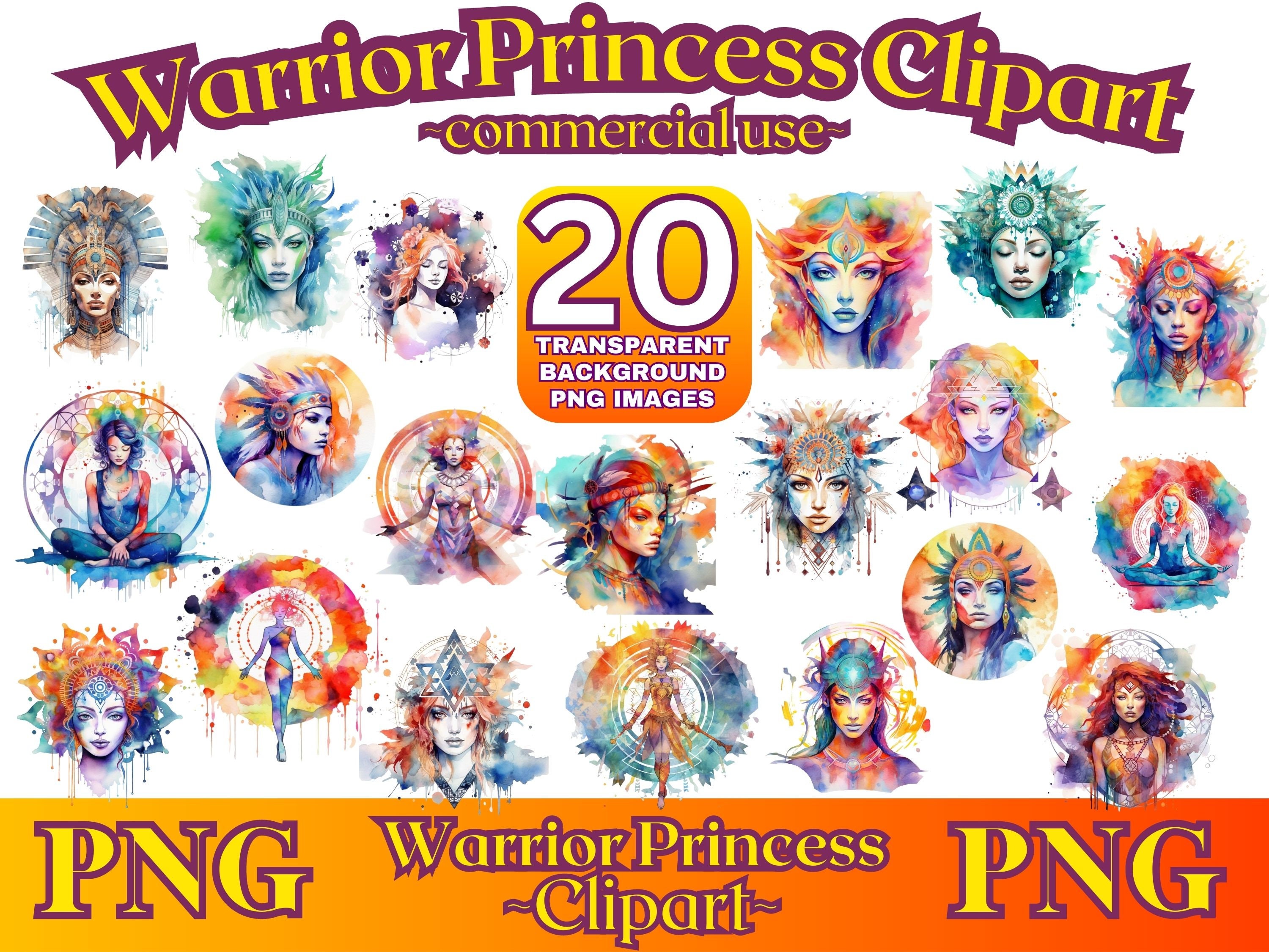 Warrior Princess Clipart, Spiritual Warrior Png, Warrior Princess ...