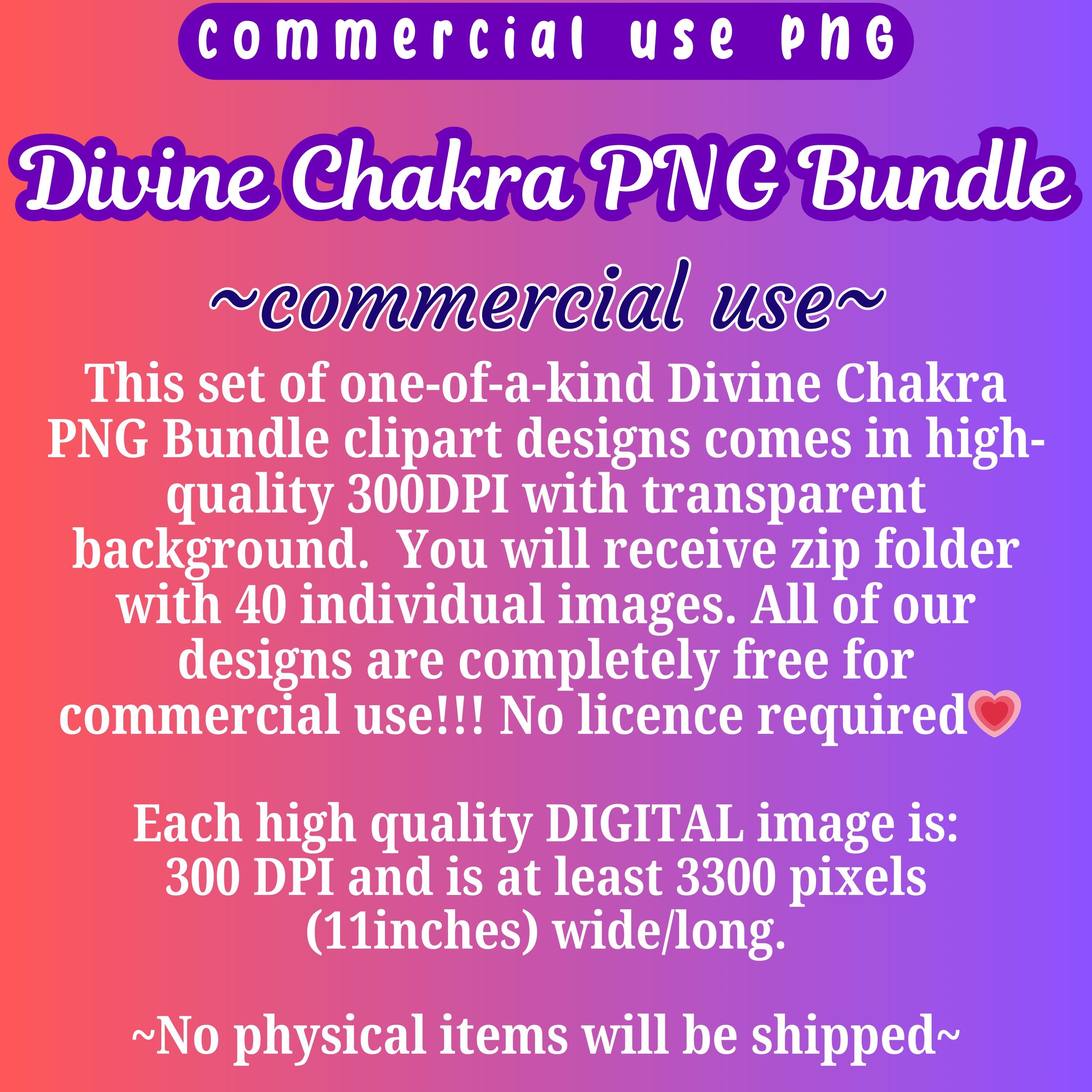 Spiritual PNG Bundle, Chakra Colors Clipart, Divine Sublimation Png ...