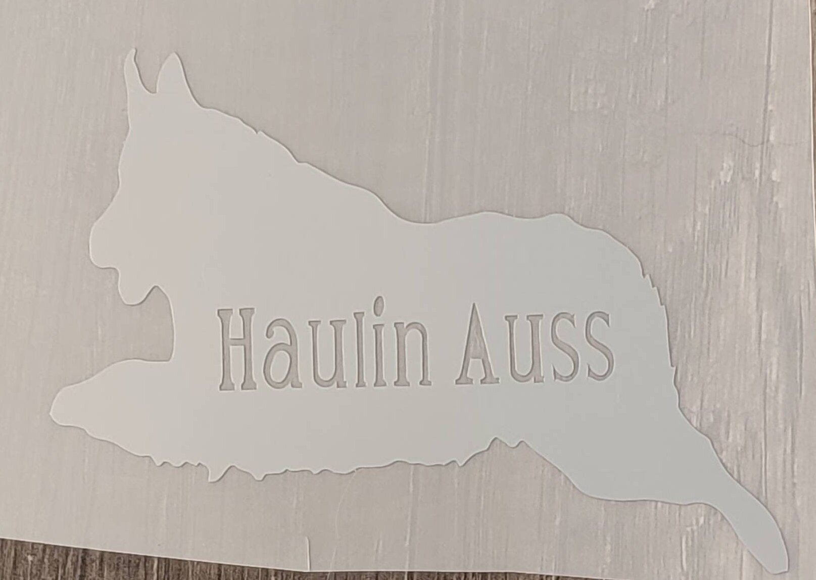 Haulin Auss Sticker, Australian Shepherd Sticker, Aussie Decal ...