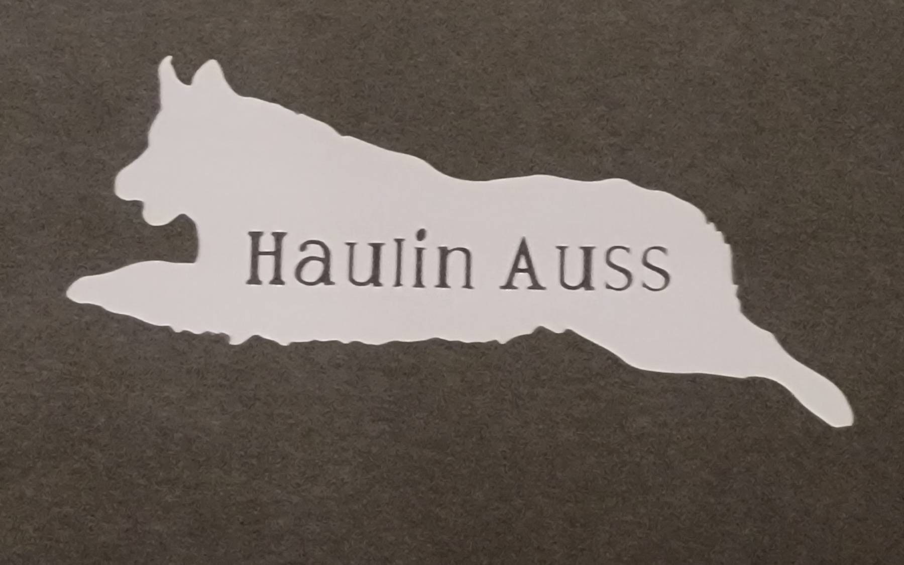 Haulin Auss Sticker, Australian Shepherd Sticker, Aussie Decal ...