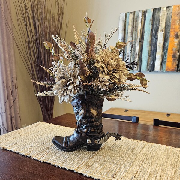 Western Floral Arrangement - Etsy