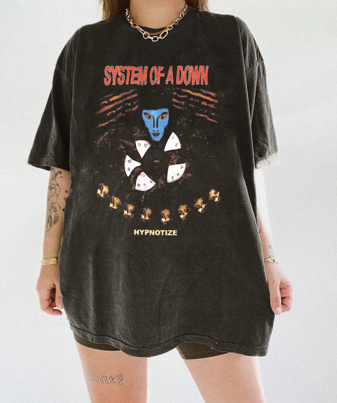 SOAD Tour 2024 Shirt, Vintage System of A Down Rock Music Band, SOAD ...